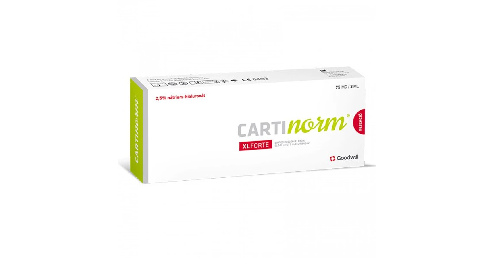 Goodwill CARTInorm XL FORTE injekció 75mg/3ml 1x - Cartinorm injekciók ...
